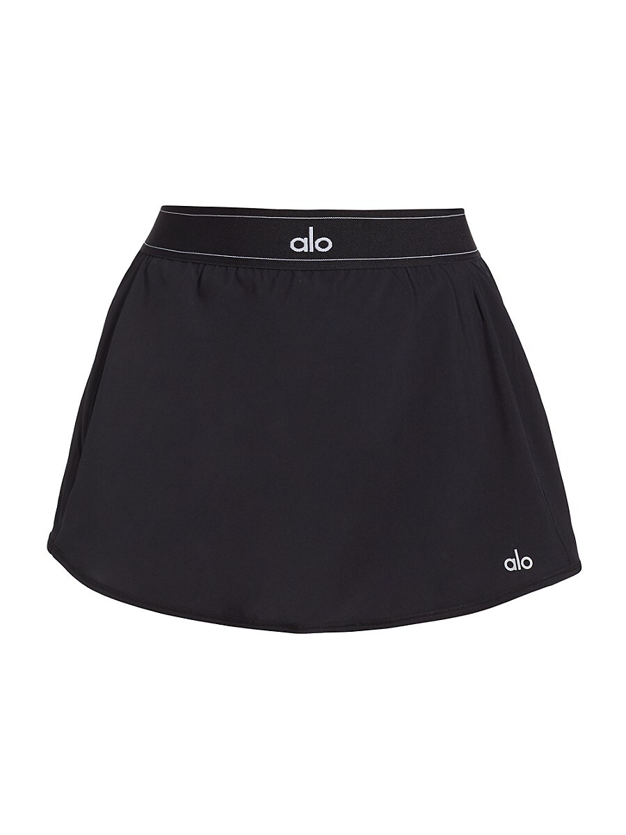 Alo Yoga Match Point Tennis Skirt - Black | Editorialist