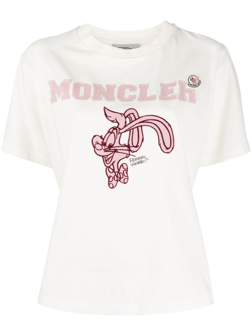 Moncler X Disney Ogo-Print T-Shirt - White | Editorialist