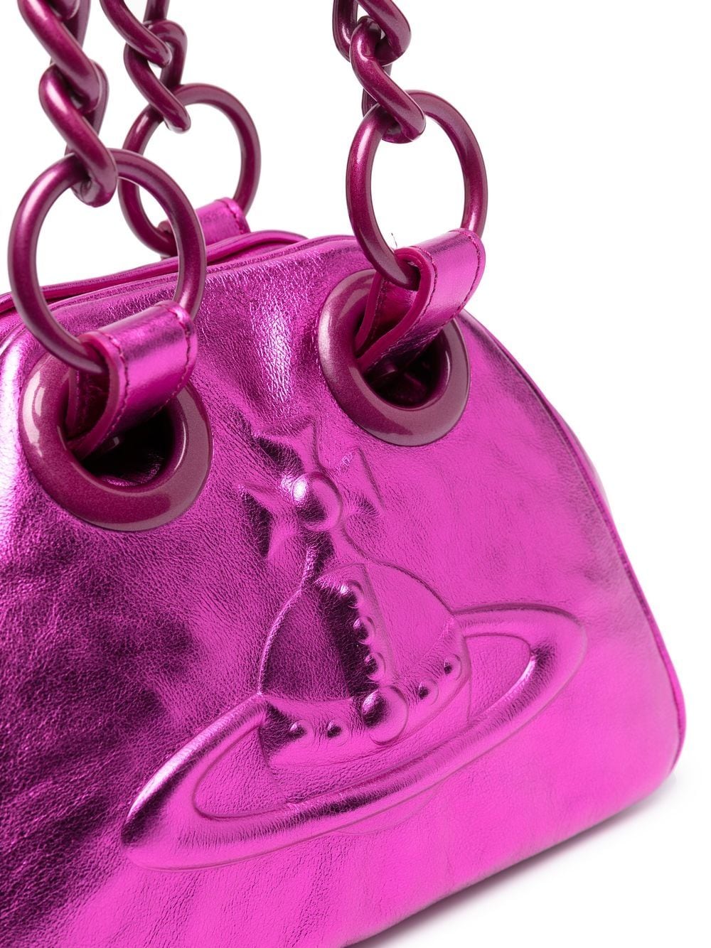 Vivienne Westwood Archive Orb Yasmine Shoulder Bag In Pink - 54