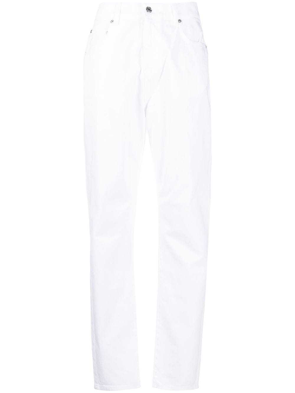 ICEBERG High-Waisted Straight-Leg Jeans