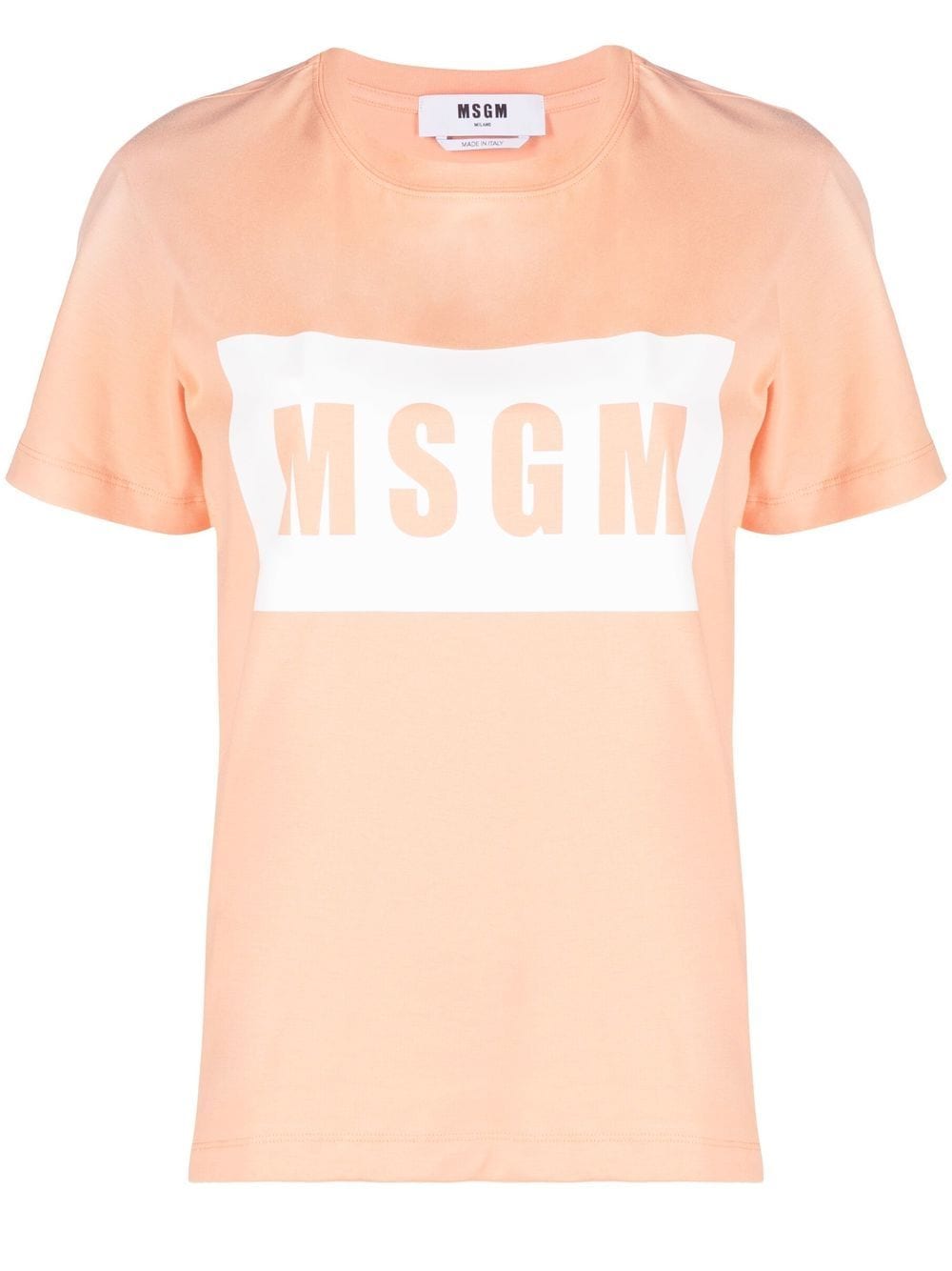 MSGM MSGM logo-print short-sleeve t-shirt