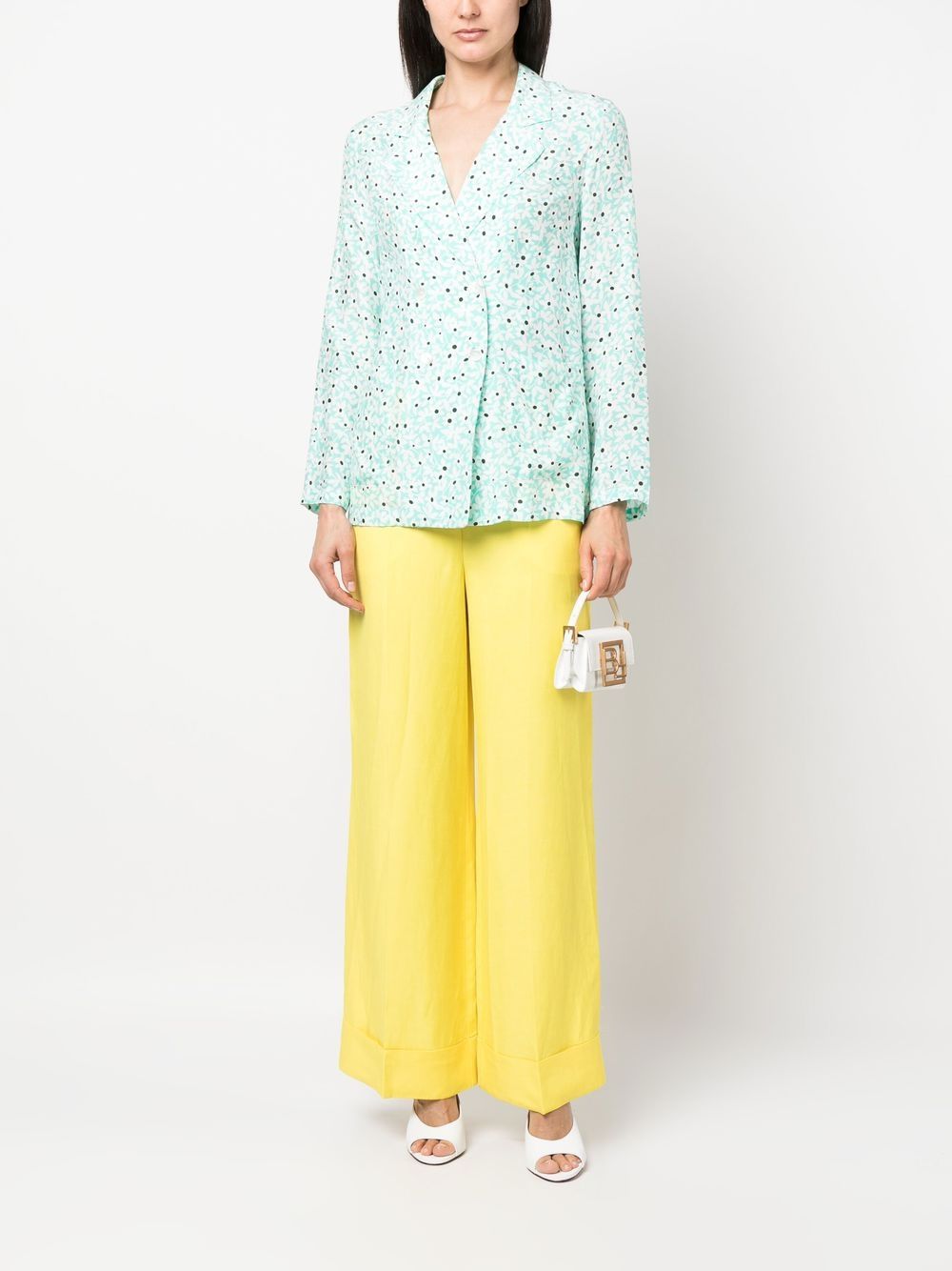 P.A.R.O.S.H P.A.R.O.S.H. Pressed-Crease Straight-Leg Trousers