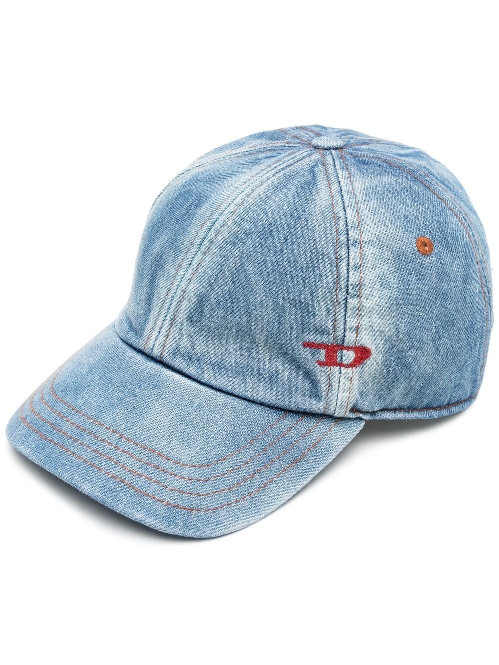 Diesel C-Lib-2 Denim Cap In Blue - 48% Off | Editorialist