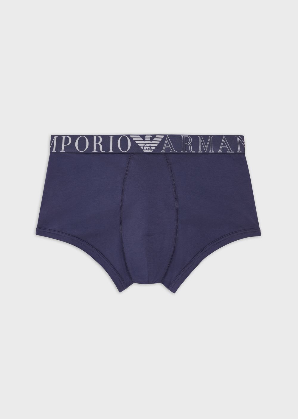 Emporio Armani Organic-cotton Boxer Briefs With New Icon Logo 95% ...