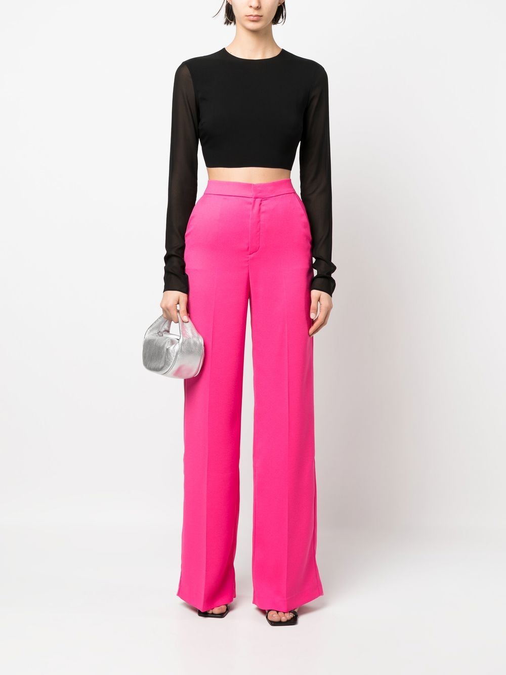 ANDAMANE THE ANDAMANE High-Waisted Tailored Trousers