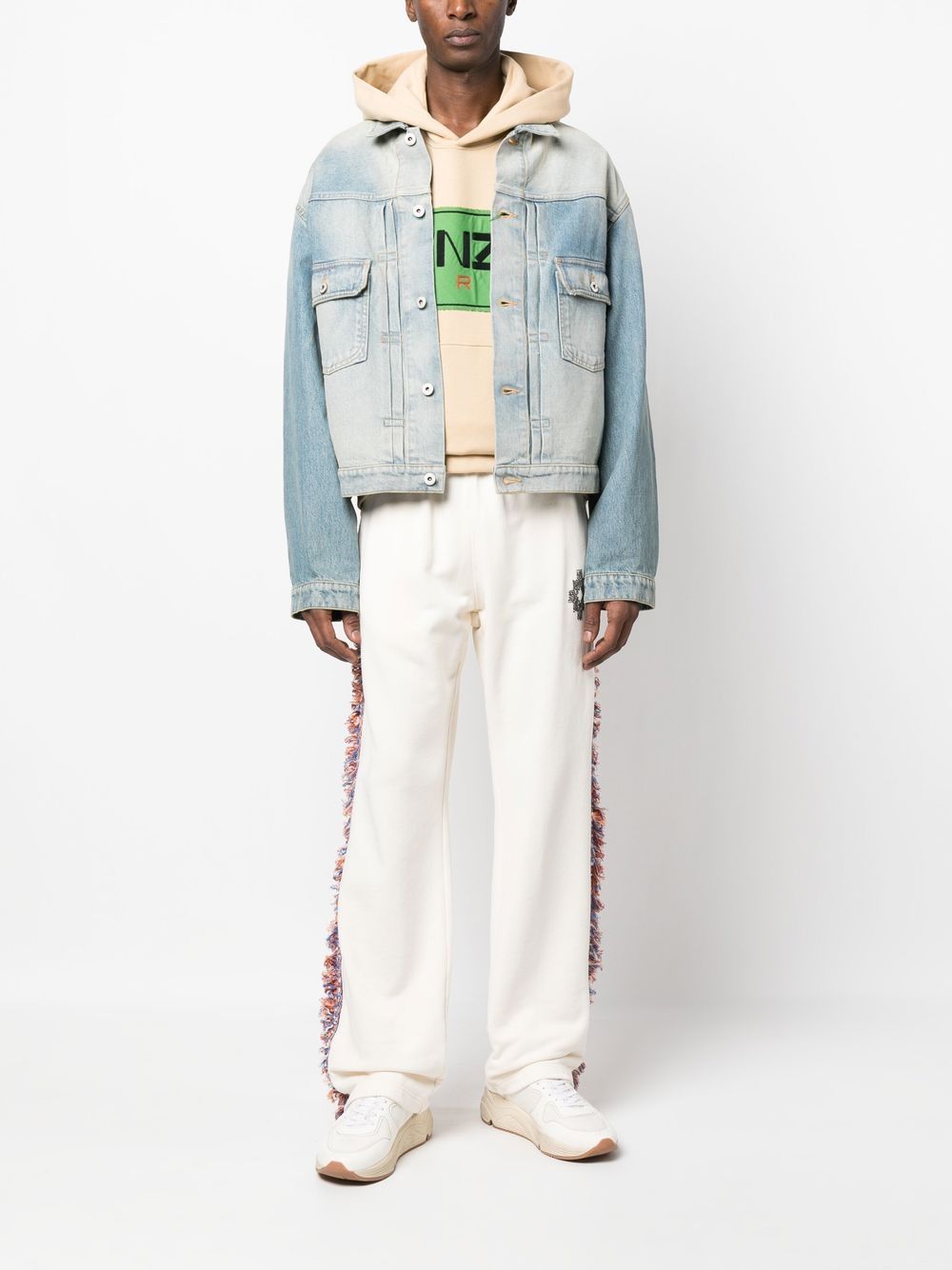KENZO Kenzo Faded Denim Trucker Jacket
