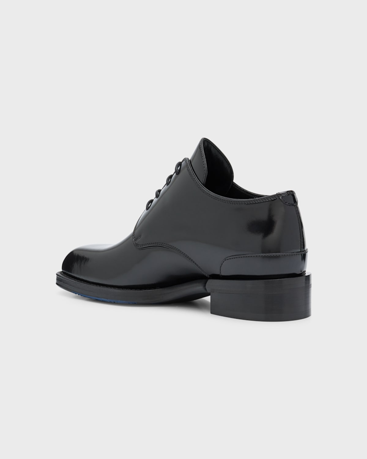 Burberry Bloomsbury Leather Derby Shoes Leather Manor Derby Shoes in Black - Men | Burberry® Official main image 2