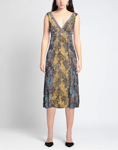 VERSACE VERSACE JEANS COUTURE Polyester Midi Dress