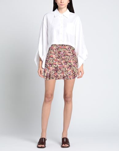 ISABEL MARANT ÉTOILE Mini Skirt in Silk and Polyester