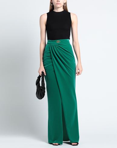 ELISABETTA FRANCHI ELISABETTA FRANCHI Maxi Skirt with Draped Detail