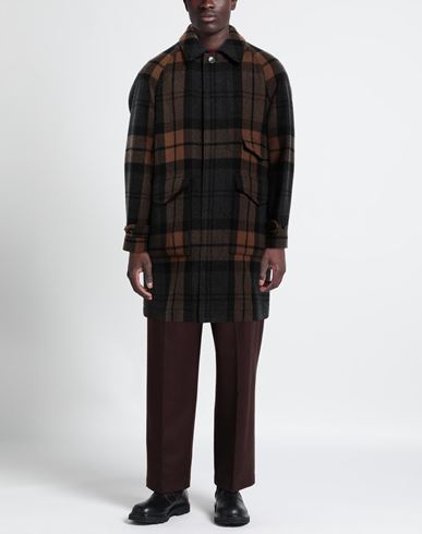 WOOLRICH WOOLRICH Wool and Polyamide Checked Coat