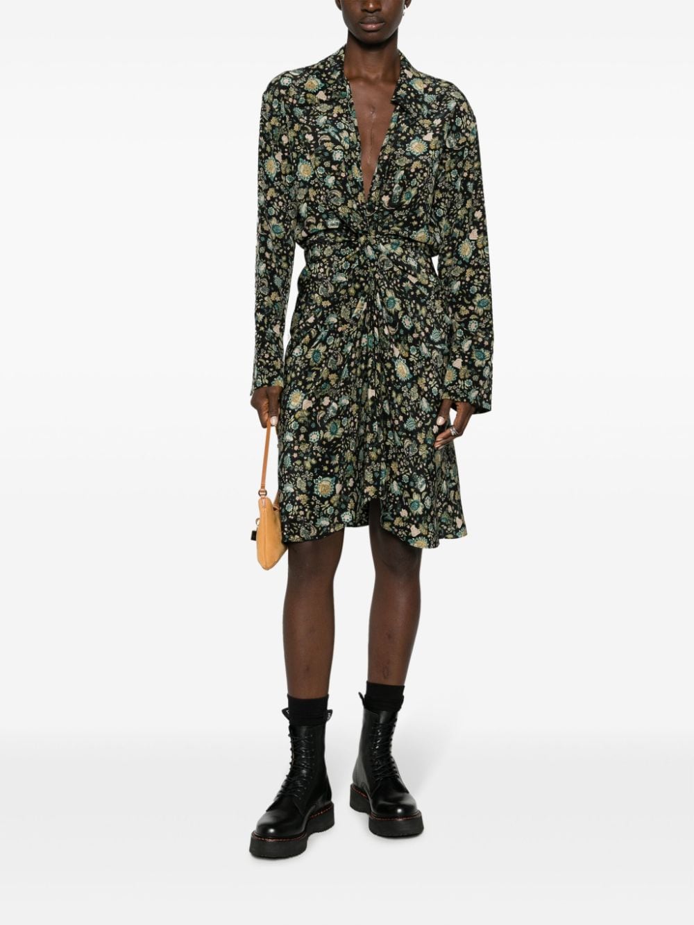 ZADIG&VOLTAIRE Rozo Floral-Print Silk Dress