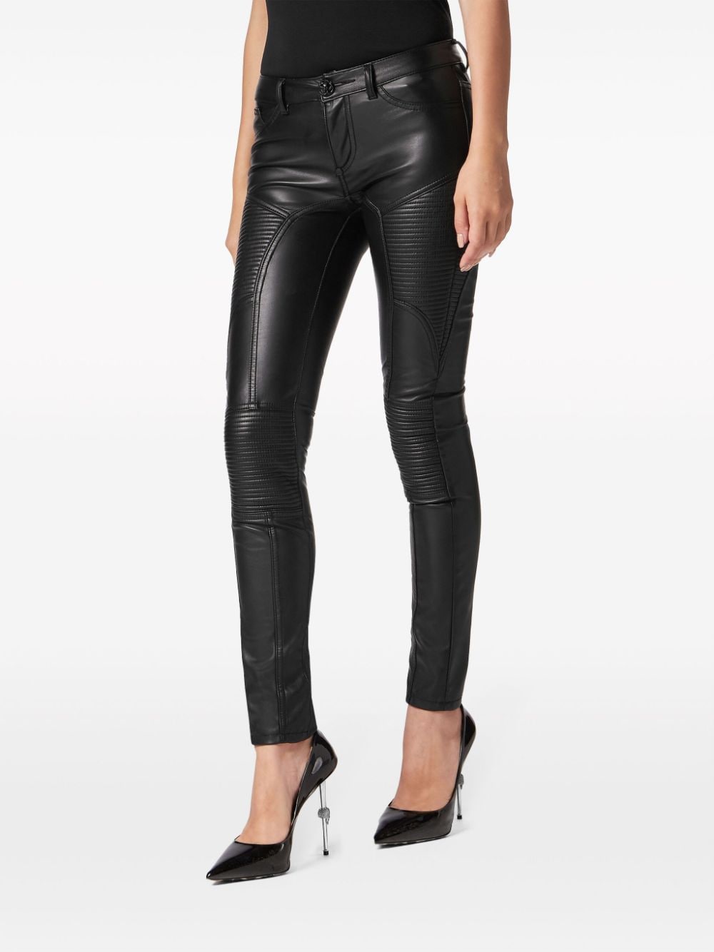 PHILIPP PLEIN Low-Waist Skinny Trousers