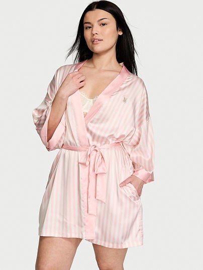 Victoria'S Secret The Tour '23 Iconic Stripe Robe - Multicolored ...