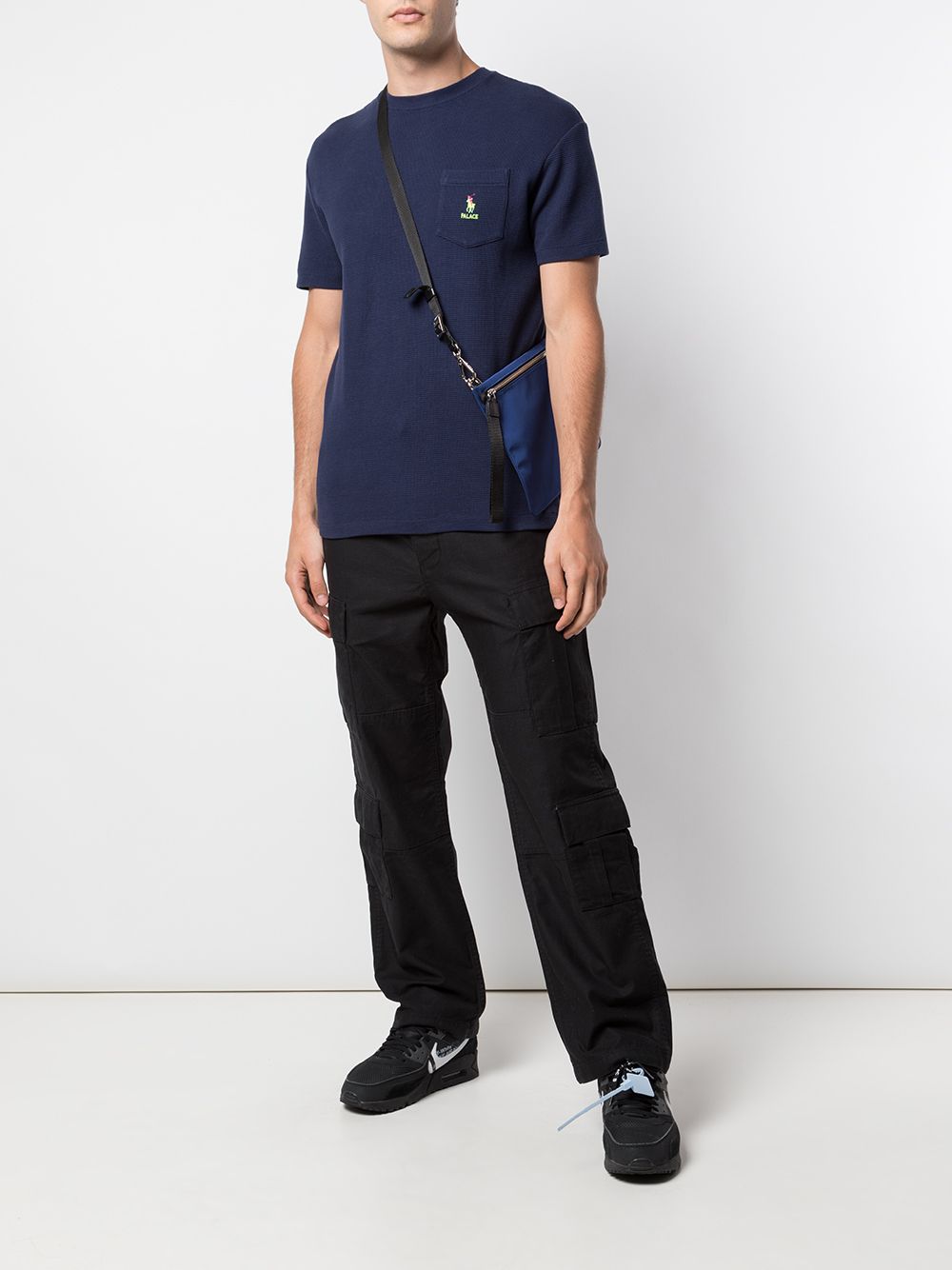 PALACE x ralph lauren waffle pocket tee