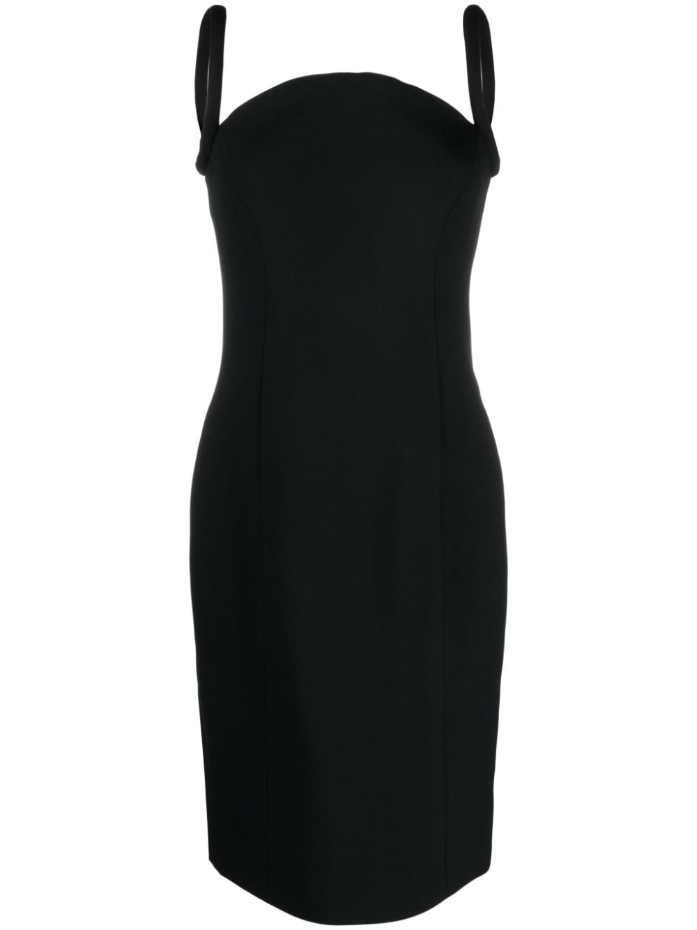 Versace Sleeveless Midi Dress - Black Versace Sleeveless Midi Dress - Black