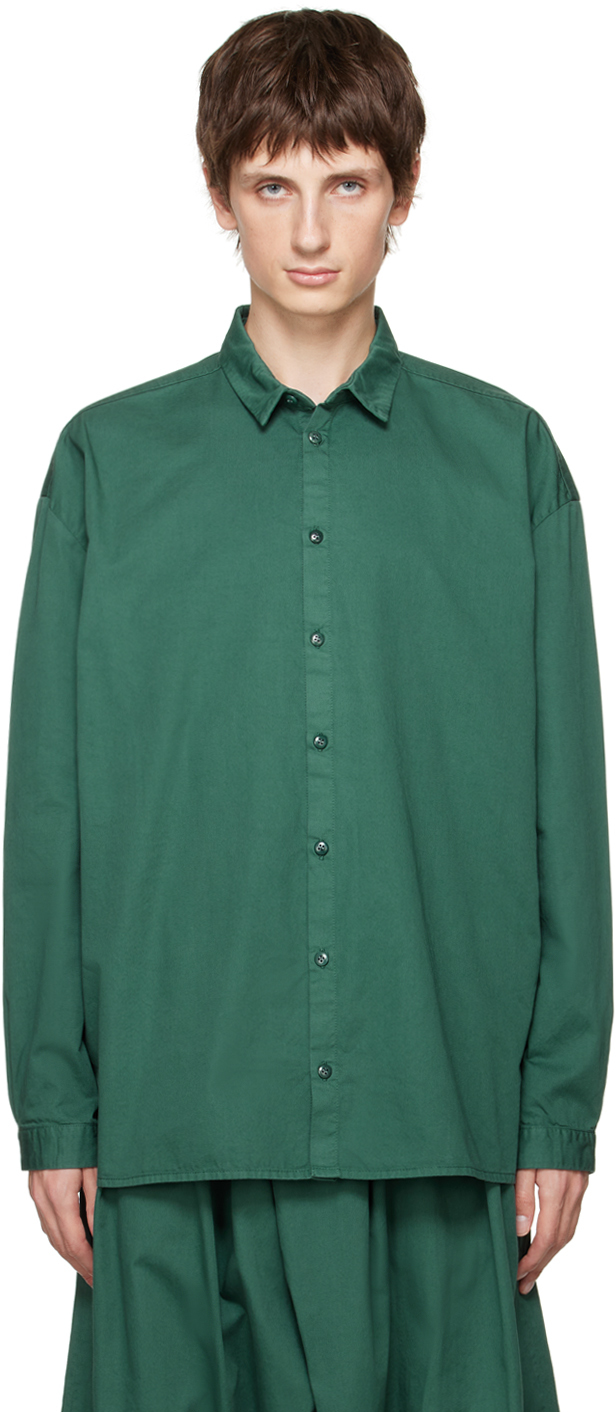 Toogood Green 'The Draughtsman' Shirt In Viridian - 62% Off