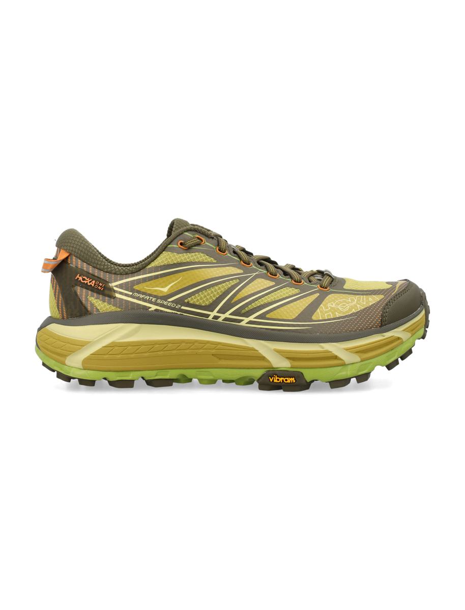 Hoka Mafate Speed 2 Sneakers In Dark Olive - 43% Off | Editorialist