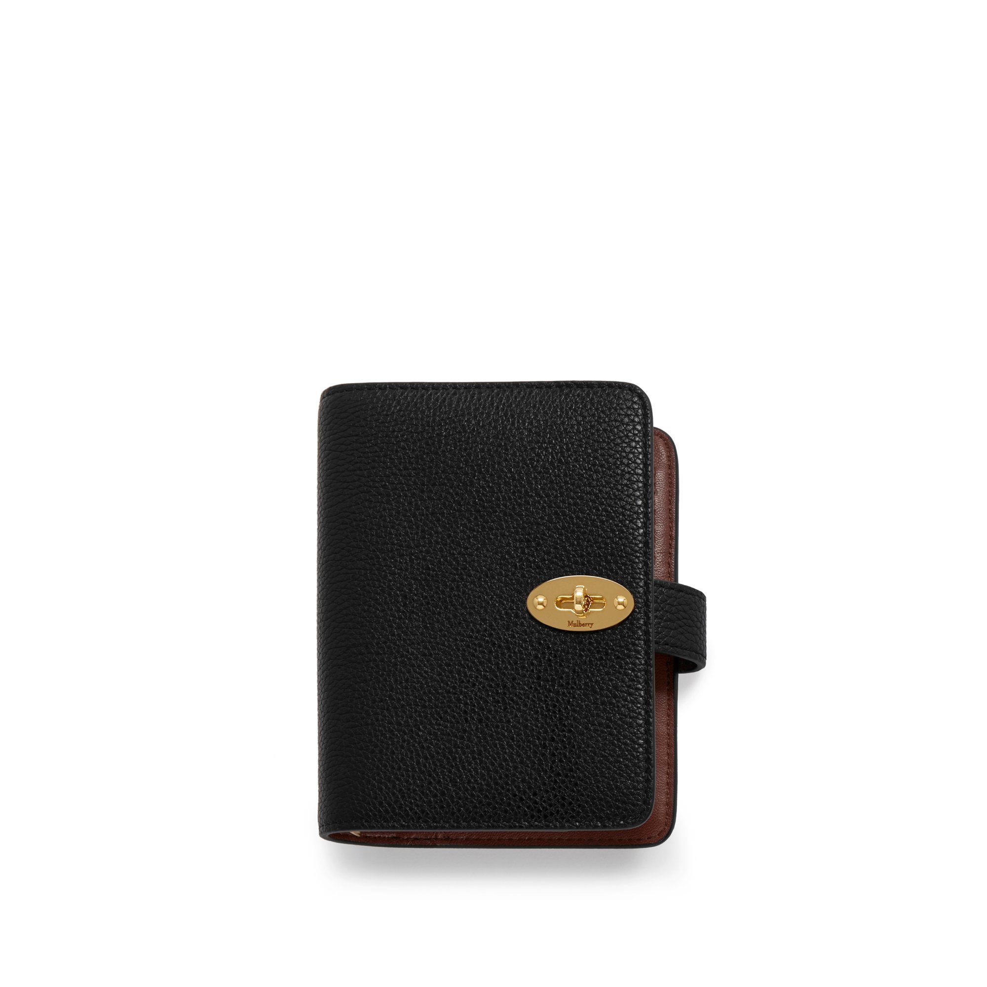 Mulberry Postman'S Lock Pocket Book - Black | Editorialist