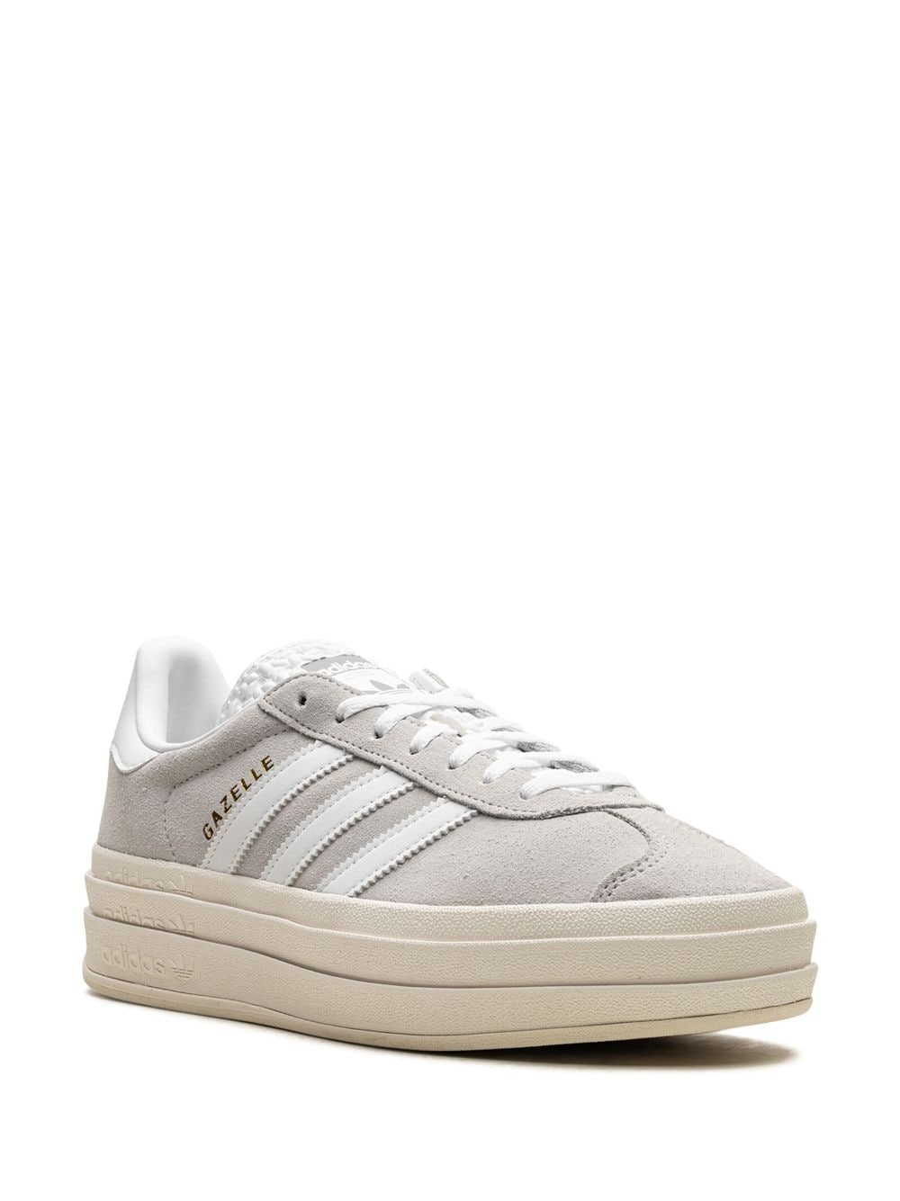 adidas gazelle silver green womens Adidas Gazelle Bold Gray Magic Beige Gum (Women's)