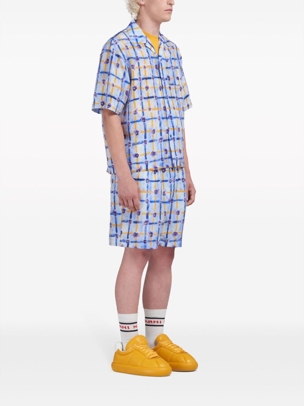 MARNI Marni Printed Tailored Shorts