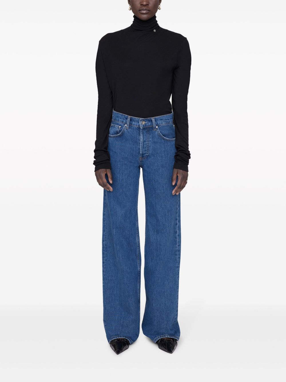 ANINE BING ANINE BING Hugh Wide-Leg Jeans