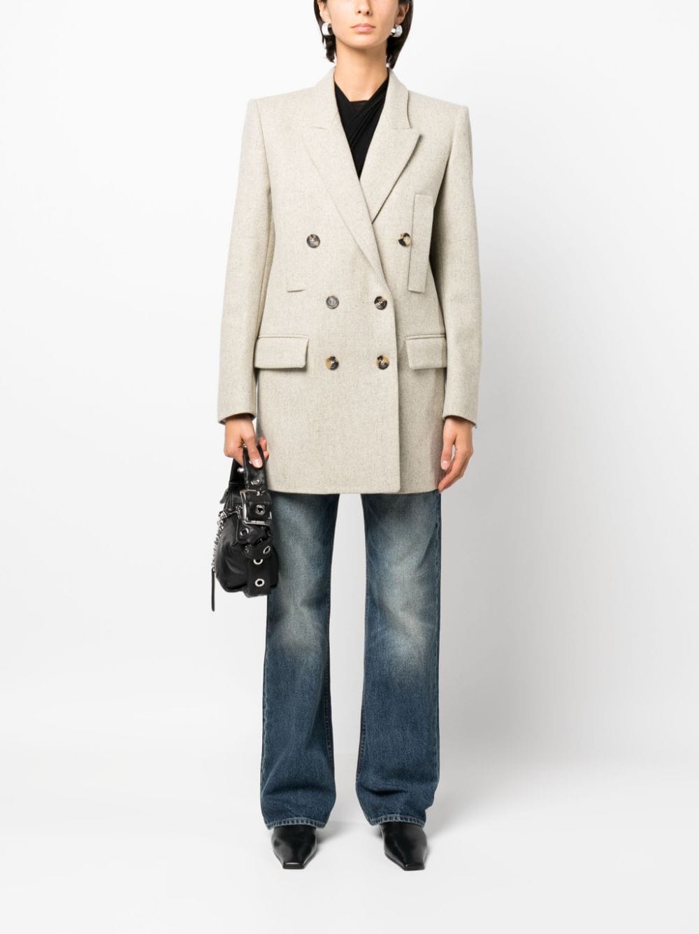 ISABEL MARANT ÉTOILE ISABEL MARANT Floyd Double-Breasted Blazer