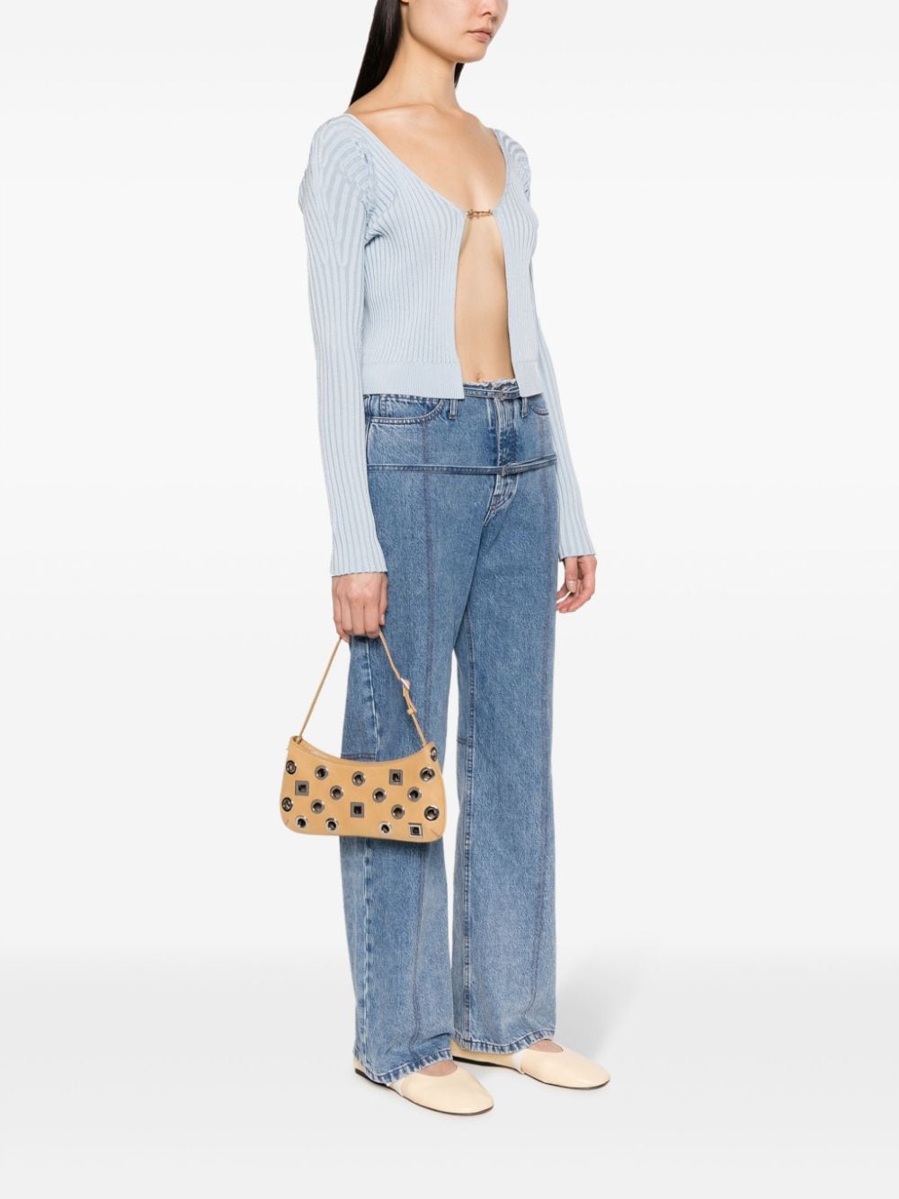 JACQUEMUS Jacquemus Le Bisou Rond Carre Shoulder Bag