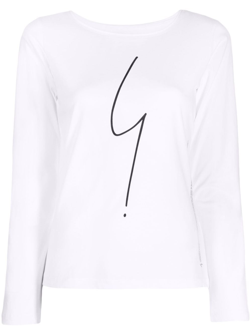 AGNES B. agnès b. Australie Irony Mark-Print T-Shirt