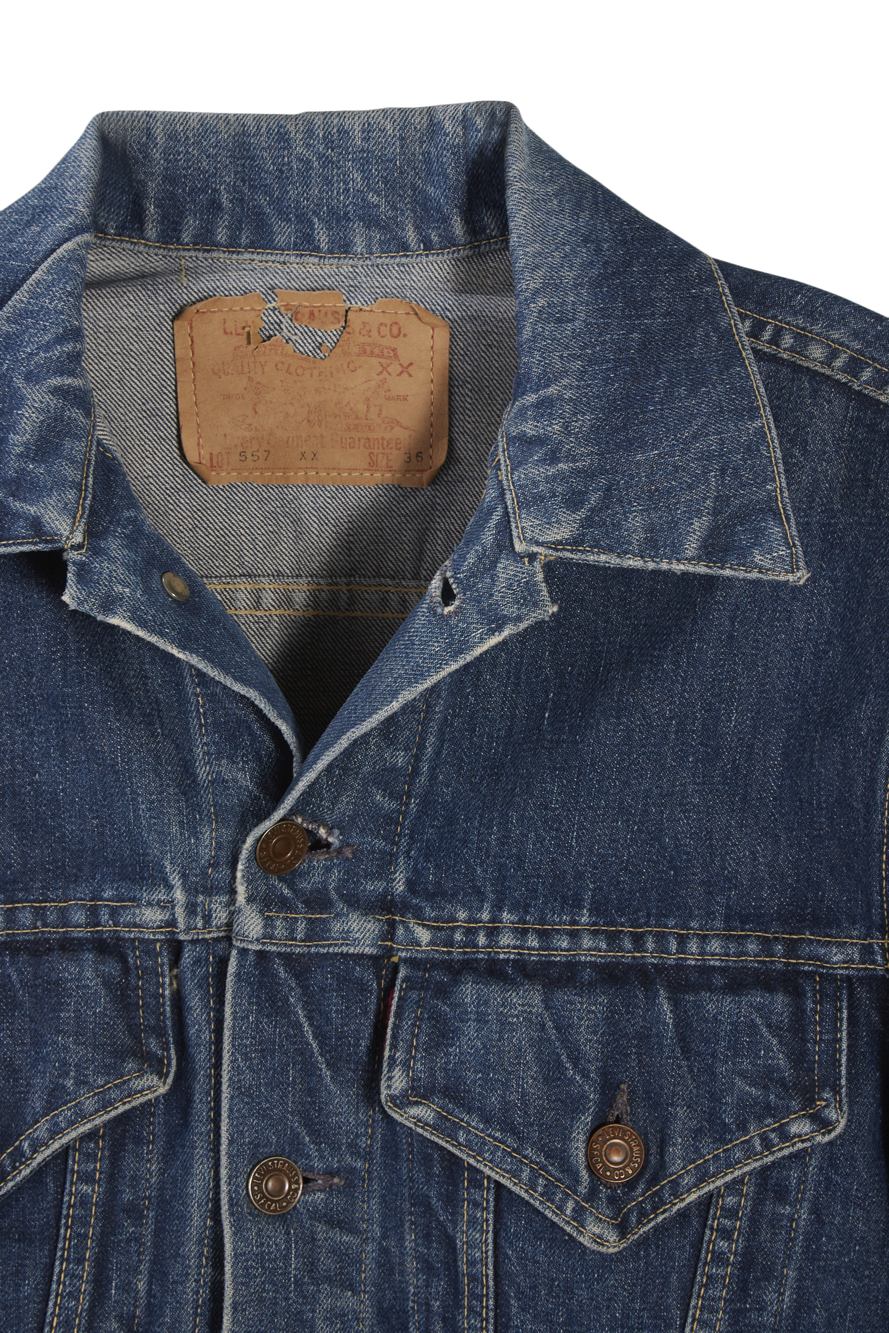 LEVI'S Type Iii 557xx Denim Jacket - Blue | Editorialist
