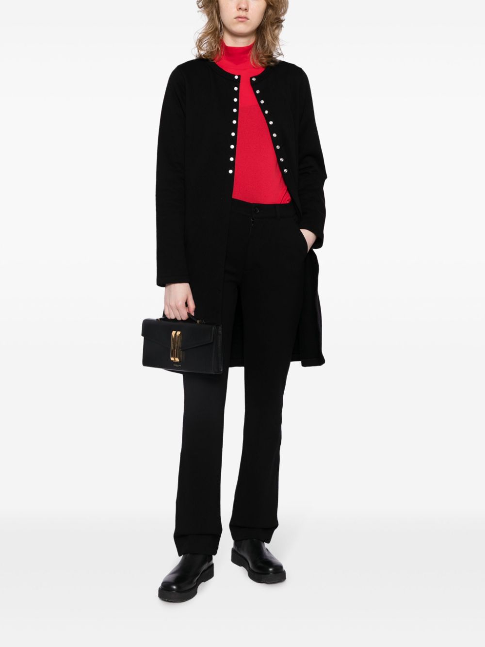 AGNES B. agnès b. High-Waisted Straight-Leg Trousers