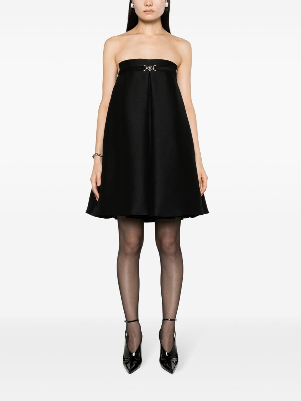 VERSACE Versace Medusa '95 Box-Pleated Minidress