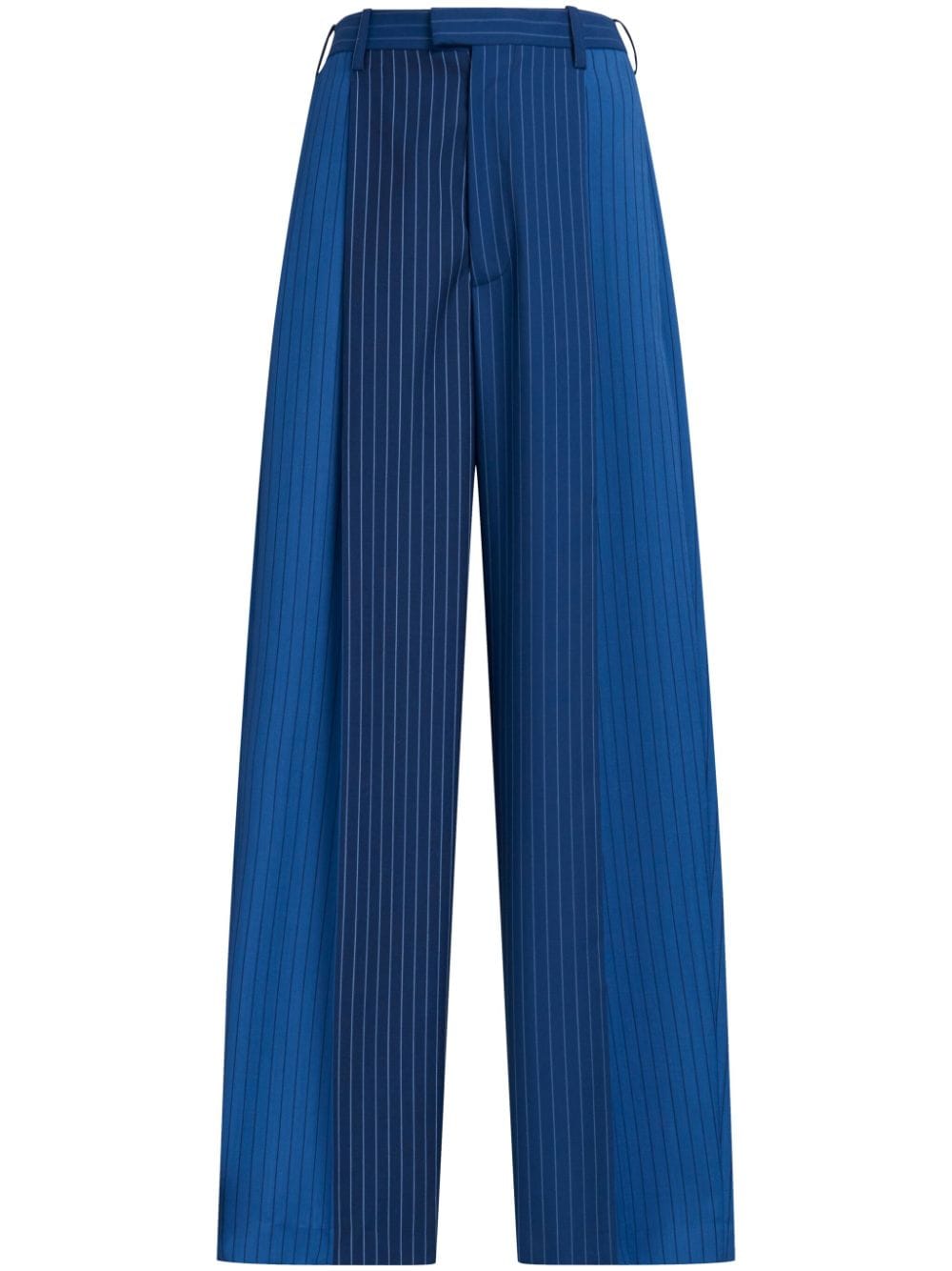 MARNI Pinstriped Straight-Leg Trousers