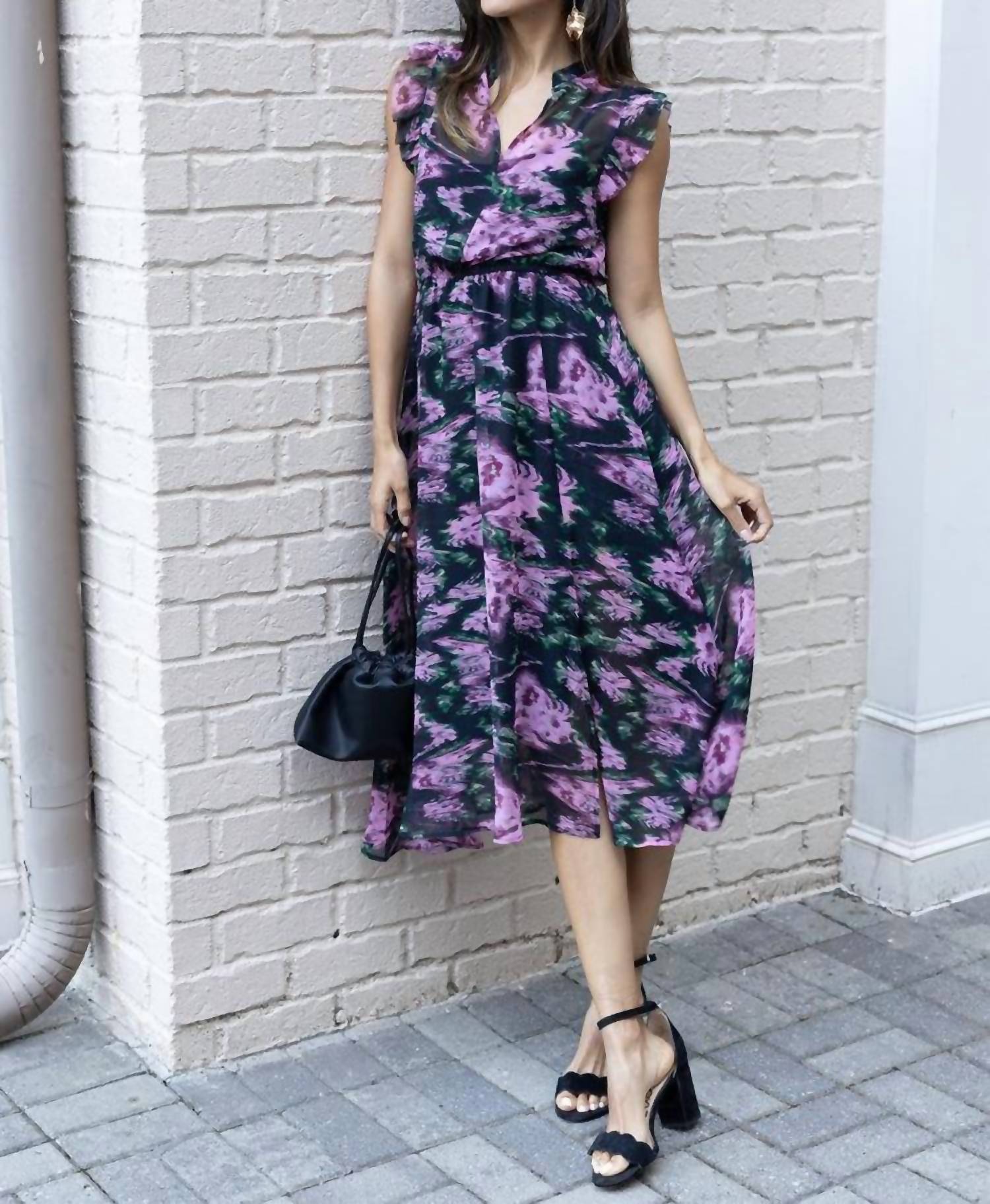 Steve Madden Allegra Dress In Rose In Purple 39% Off Editorialist