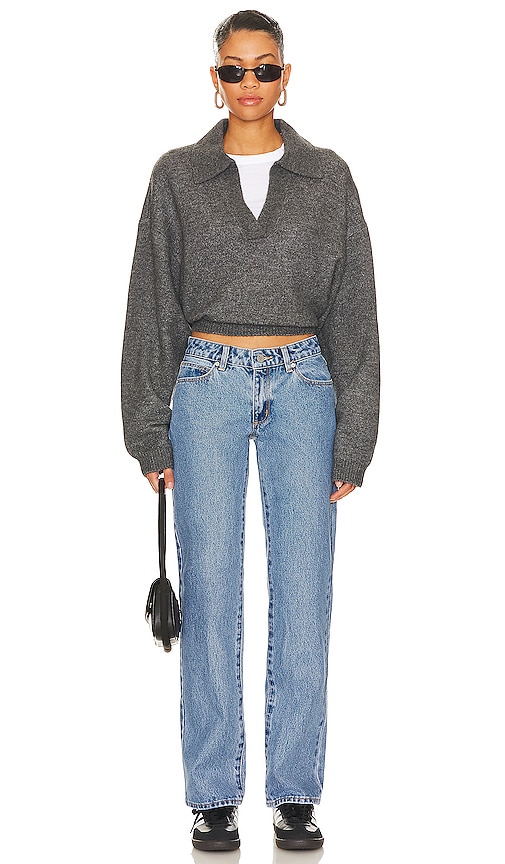 ABRAND Abrand Low Rise Straight Jeans