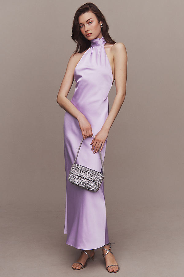 Significant Other Darcy Backless Halter Dress - Multicolor | Editorialist