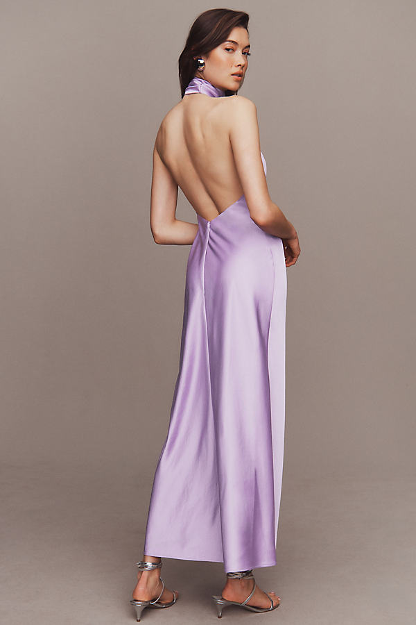 Significant Other Darcy Backless Halter Dress - Multicolor | Editorialist