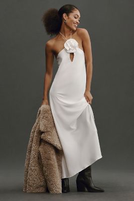 Delfi Collective Fora Hater Cutout Maxi Dress In White - 50% Off | Editorialist Delfi Collective Fora Hater Cutout Maxi Dress In White - 50% Off | Editorialist