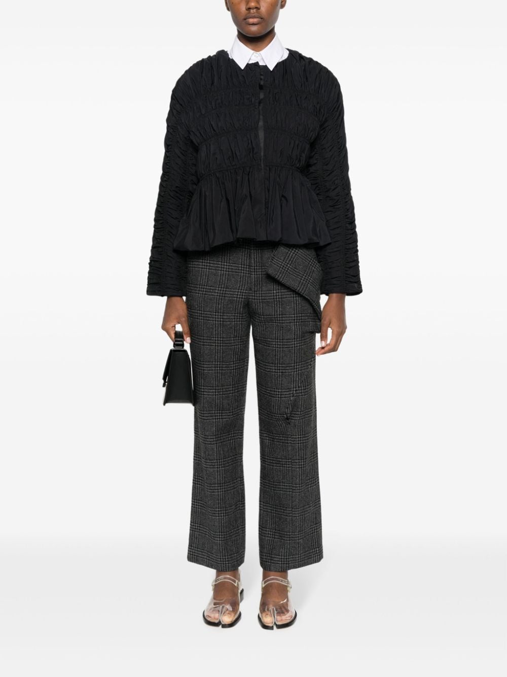 YOHJI YAMAMOTO Yohji Yamamoto Houndstooth Trousers
