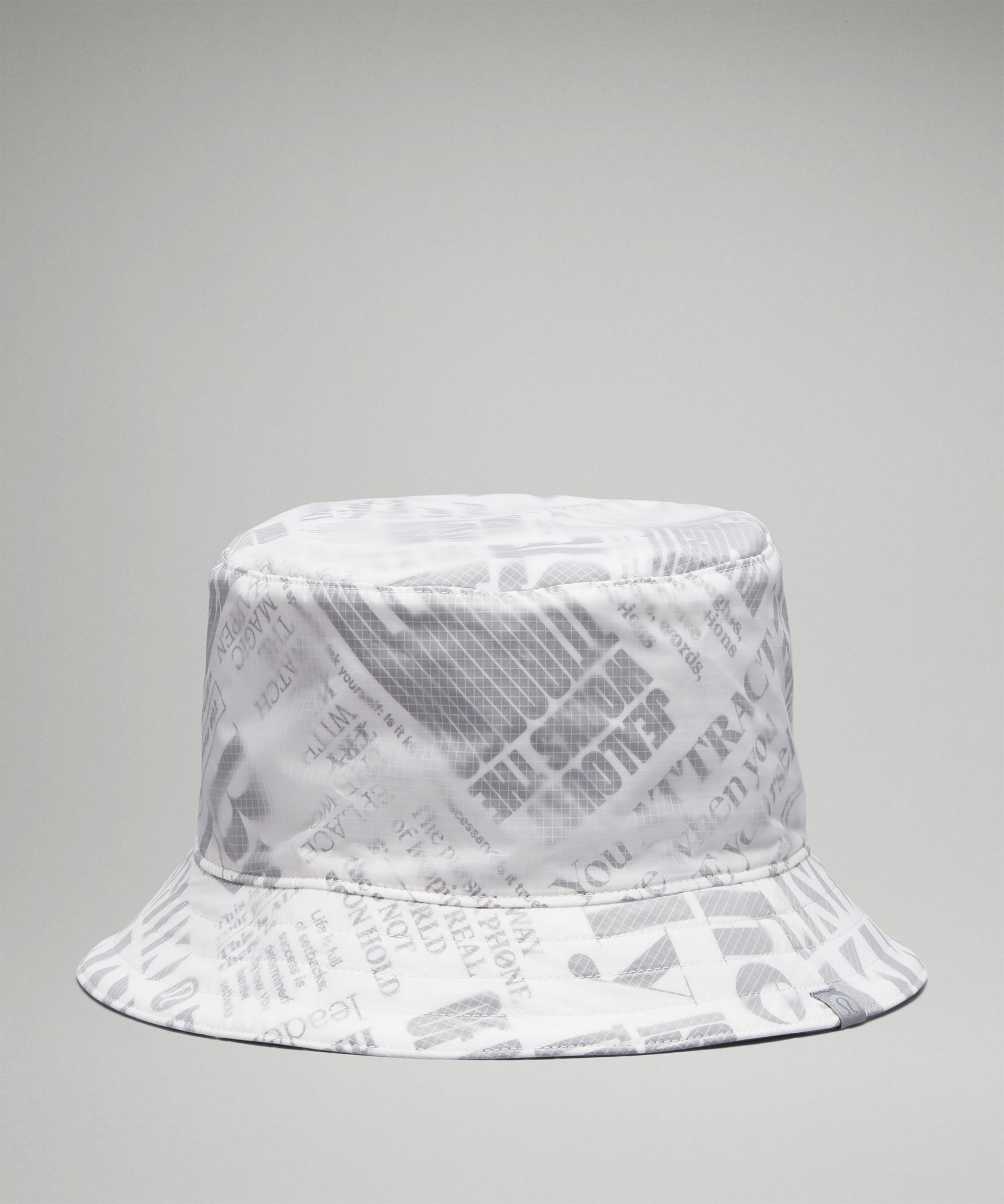 Lululemon Both Ways Reversible Bucket Hat Manifesto Print  display picture 1