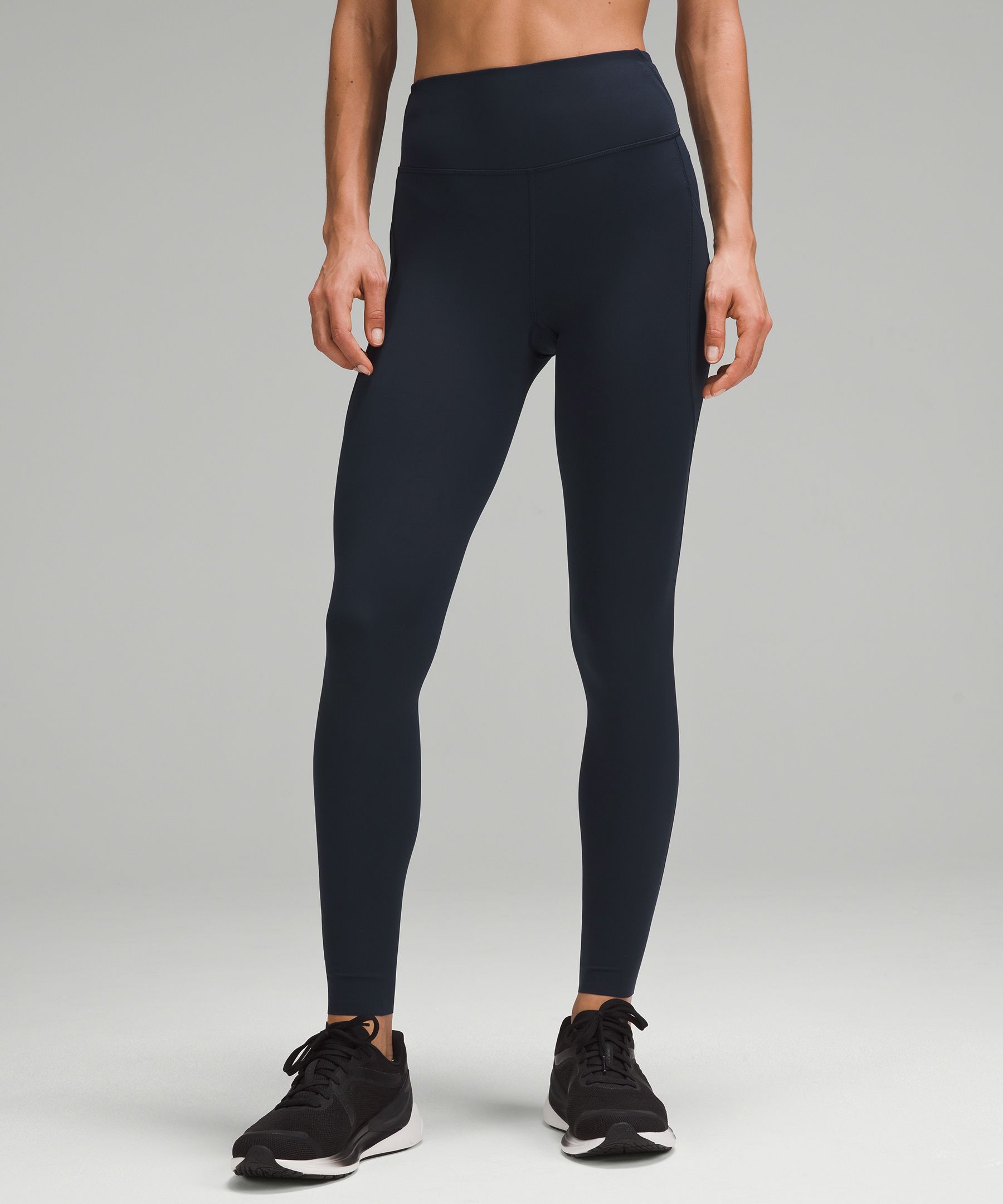 Lululemon Fast And Free High-Rise Tight 28 True Navy Editorialist