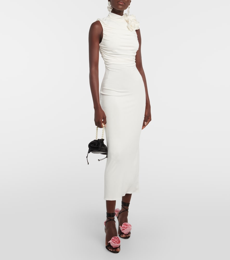 MAGDA BUTRYM Magda Butrym Floral-Appliqué Sandals