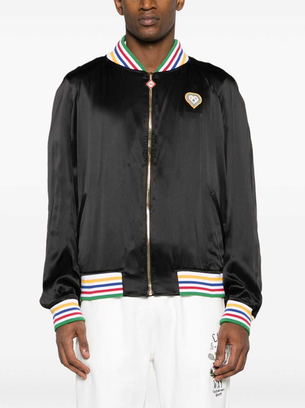 CASABLANCA Casablanca Souvenir Bomber Jacket
