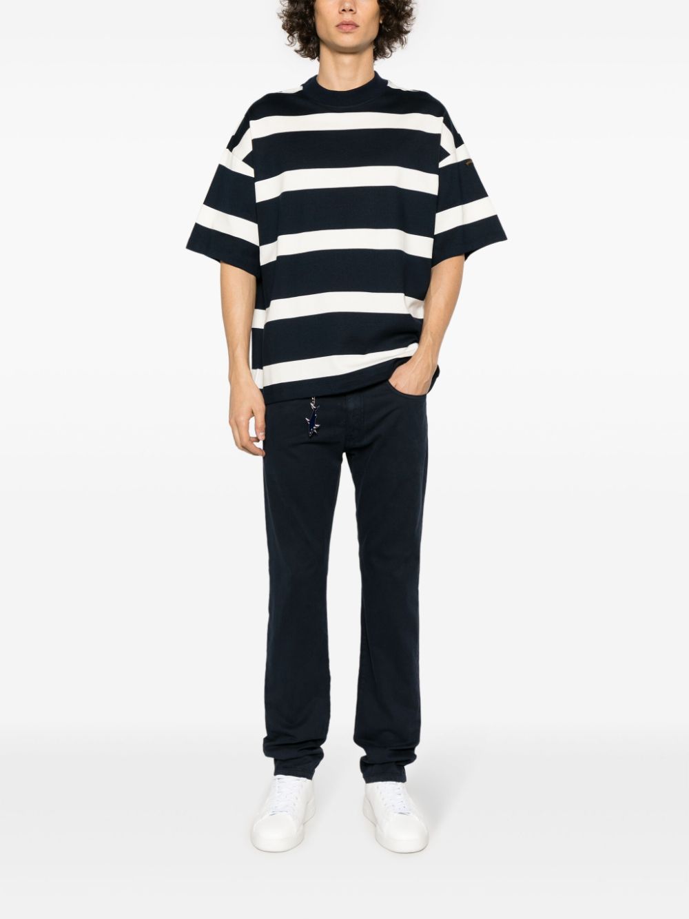 PAUL & SHARK Paul & Shark Logo Charm Twill Chinos