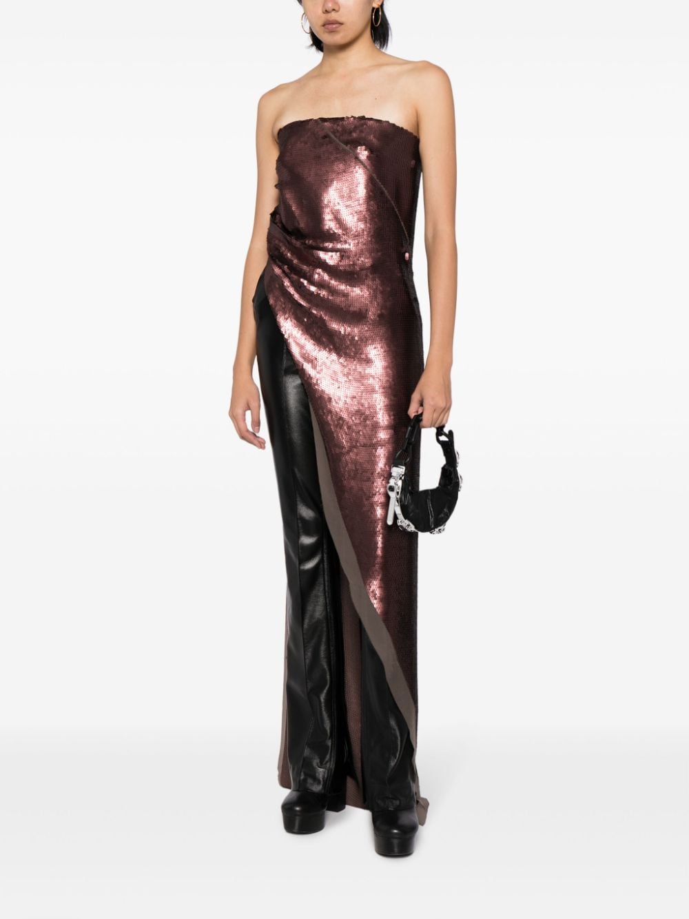 RICK OWENS Rick Owens Luxor Sequin Top