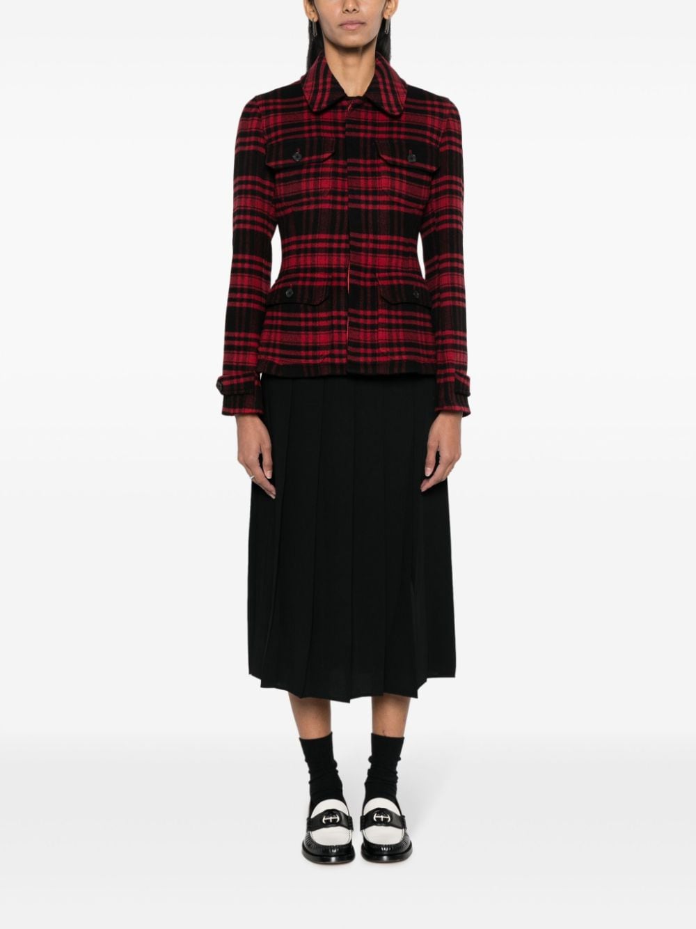 POLO RALPH LAUREN Polo Ralph Lauren Pleated High-Waist Skirt