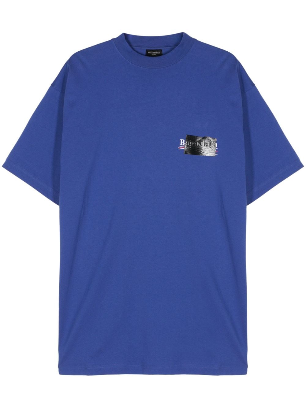 Balenciaga Political Stencil T-Shirt - Black/White | Editorialist