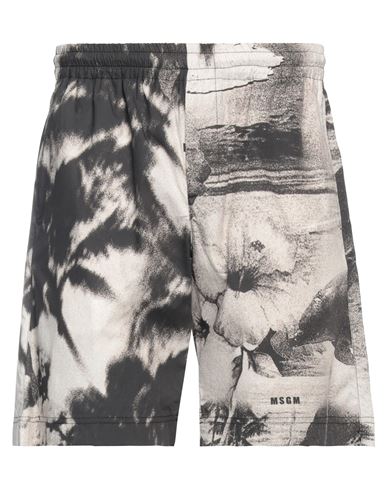 MSGM MSGM Cotton Printed Shorts