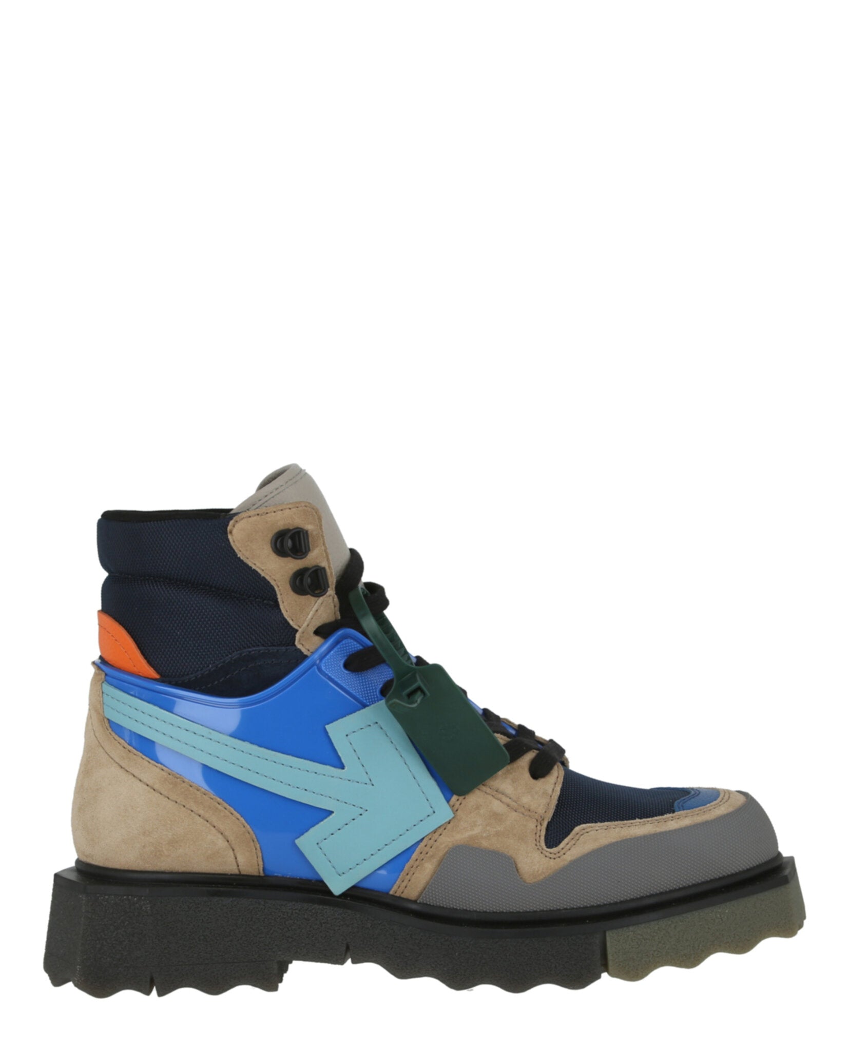 Off-White Hiking Sponge Sneakerboot In Blue - 11% Off  display picture 2