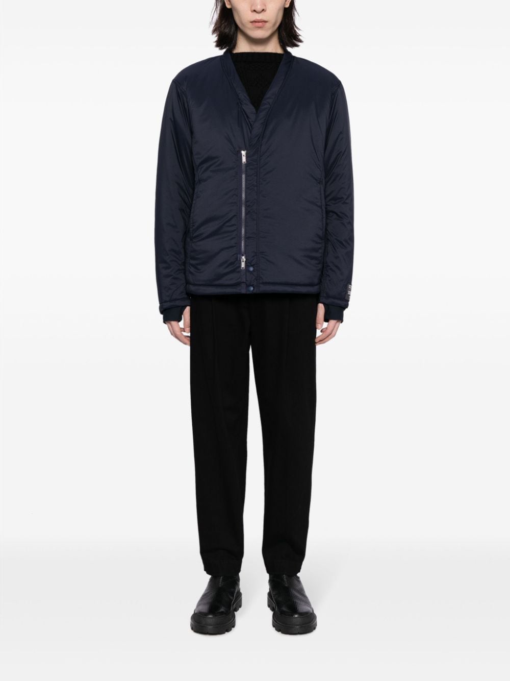 UNDERCOVER Undercover monk V-neck padded jacket